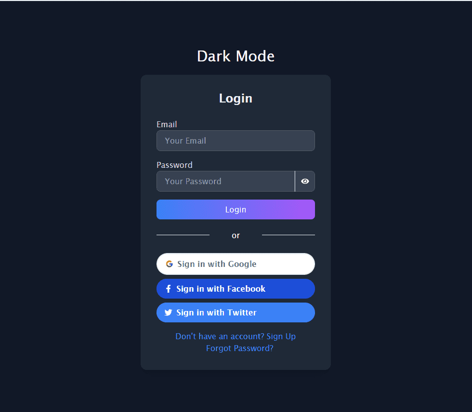 React Authentication Sign In And Sign Up Form Script 5018